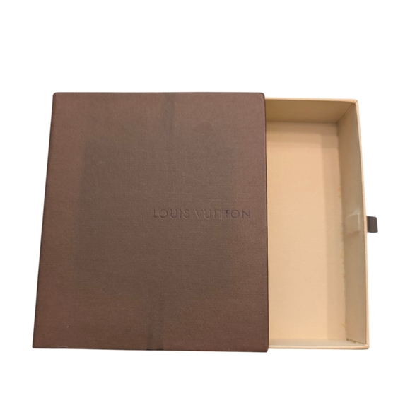 Louis Vuitton | Accessories | Louis Vuitton Chocolate Brown Storage Box ...